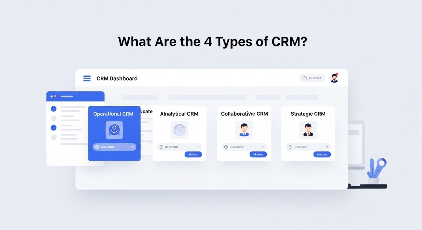 What Are the 4 Types of CRM? Explained with Examples